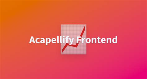 Abidlabs Acapellify Frontend At Main