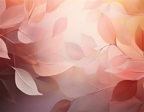 Abstract Background With Leaf Textures Layered Transparency Creating