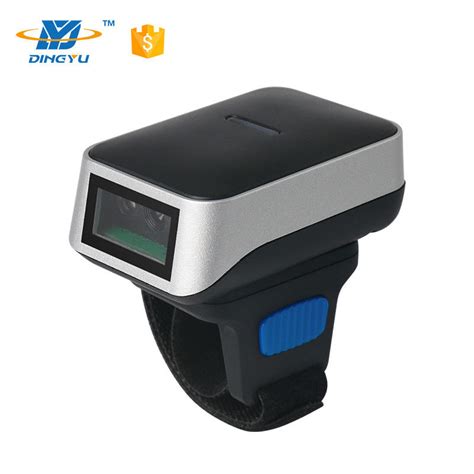 OEM Bit CMOS Wireless QR Code Scanner Mini LED D Ring Type Barcode Scanner DI D