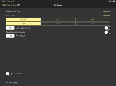 Rtl Tcp Sdr For Ios Iphone Ipad Ipod Touch Latest Version At 9 99 On Apppure