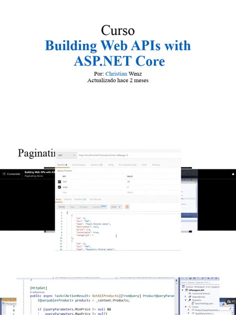Curso Building Web Apis With Asp Net Core Pdf