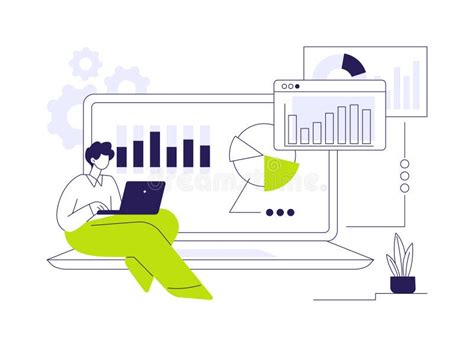 Collecting Business Data Abstract Concept Vector Illustration Stock Vector Illustration Of