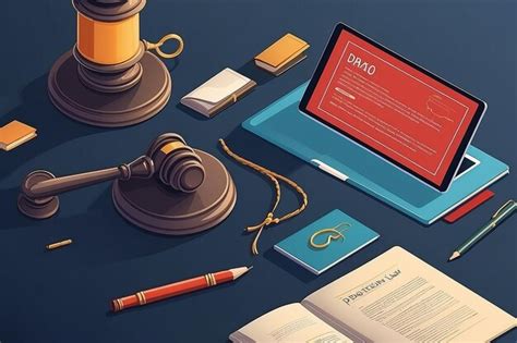 Premium Ai Image Data Protection Law Illustration Concept