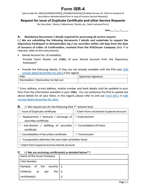 Form Isr 4 Circular P Pdf Securities Finance Investments And Securities