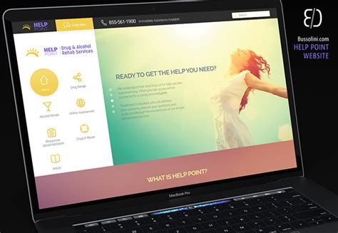 Help Point Website Free PSD Download On Behance