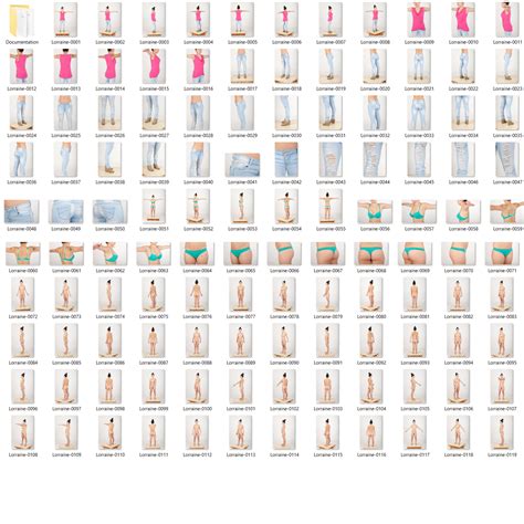 Lorraine Nude Female Full Figure Photo References D Graphics Levius