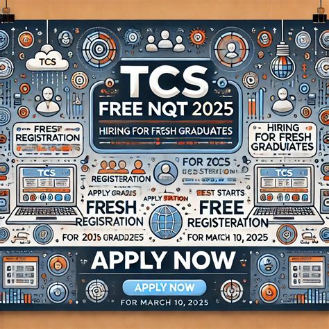 Tcs Nqt 2025 Apply For Tcs Fresher Hiring Eligibility Dates