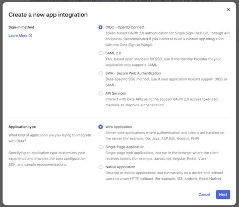 single sign on with okta oidc and scim integration