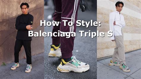 Styling Balenciaga Triple S