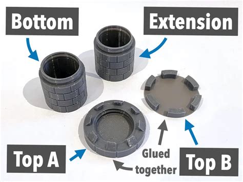 Expandable Tower Box Multiple Sizes Available By Glennovits 3d