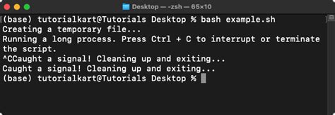 Bash Trap Catching Errors Examples