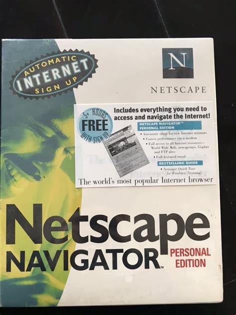 when web browsers were sold in stores r nostalgia