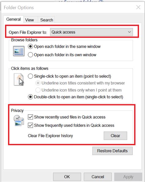 Restore Quick Access In Windows File Explorer Simple Fixes Windows Forums