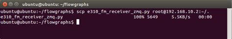 Streaming Processed Data From The E31x With Gnu Radio And Zmq Ettus
