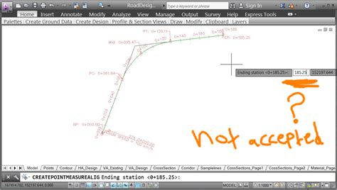 Acquiring The X Y Z Points Of An Alignment Autodesk Community