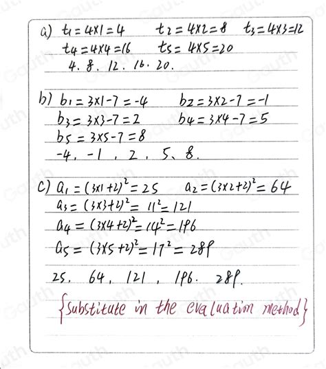 solved show your complete solution 1 write the first 5 terms of the