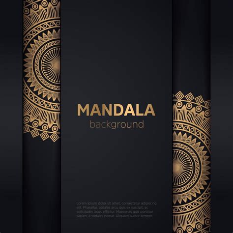 Luxury mandala background with golden arabesque pattern east style.ornament elegant invitation ...