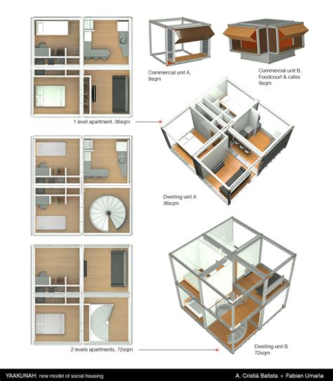Yaakunah New Model Of Social Housing On Behance