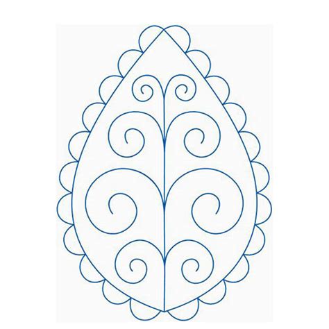 Lacy Leaf Block Design 1 Pro Stitcher