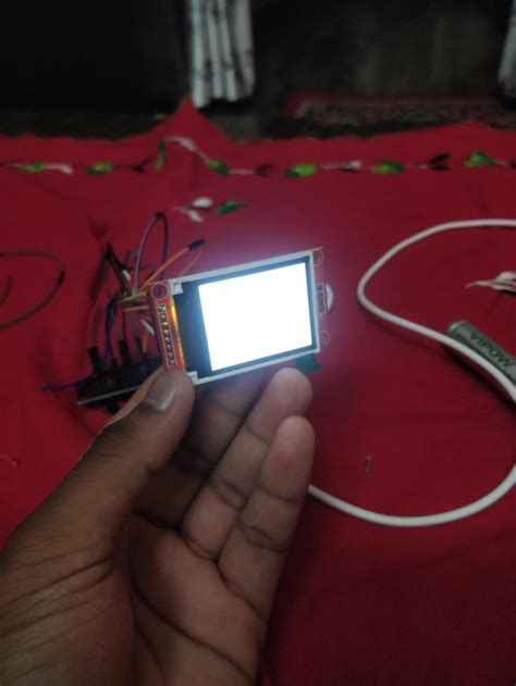 White Screen Problem On Tft Display Rmicrocontroller