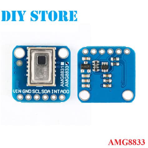Amg8833 Ir 88 Infrared Thermal Camera Sensor Array Module I2c 3 5v For Arduino Ebay