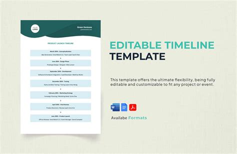 History Timeline Template In Excel Google Sheets Download Template Net