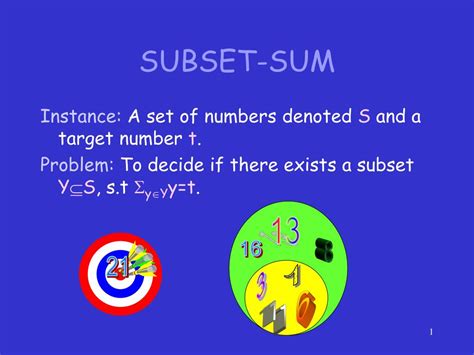 PPT SUBSET SUM PowerPoint Presentation Free Download ID 5667897