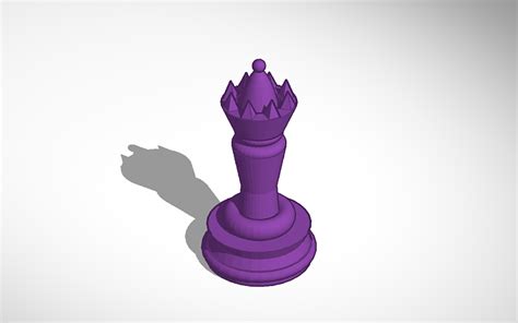 3d Design Queen First Attempt Tinkercad