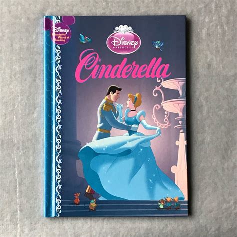 New Disney Princess Cinderella Hardcover Storybook Picture Book