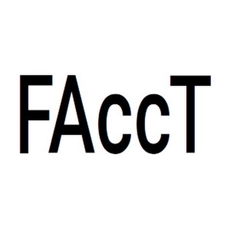 acm facct conference youtube