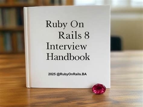 Ruby On Rails 8 Interview Handbook