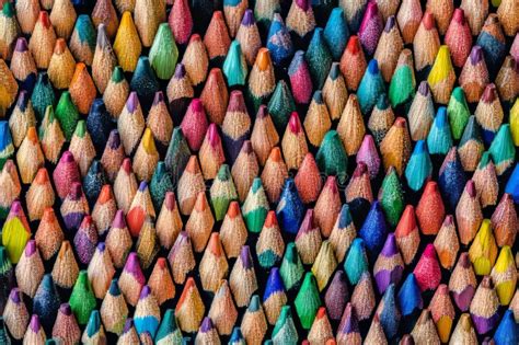 The Table Features An Array Of Colorful Plastic Tubes Intended For