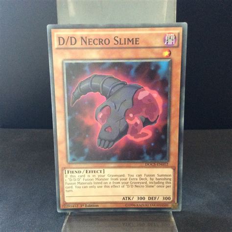 Dd Necro Slime Docs En012 English 1st Edition Near Mint Tcgx