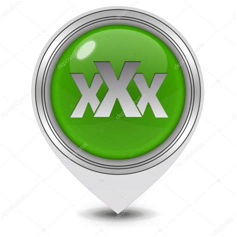 XXX Pointer Icon On White Background Stock Photo Iconsmaker 71252043