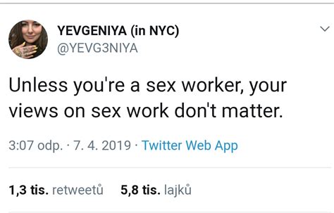 Sex Worker Gatekeeping Rgatekeeping