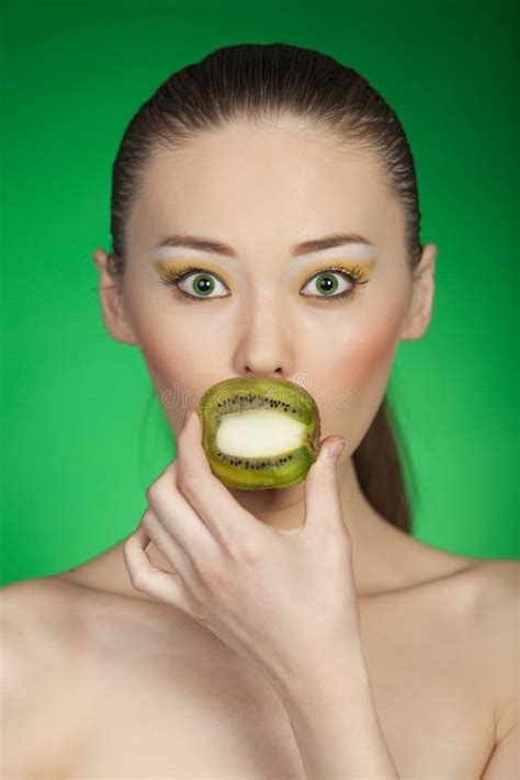 Kiwi Girl Stock Image Image Of Figure Happiness Lifestyle 12653689