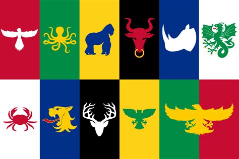 11 New Animal Symbols Flag Creator
