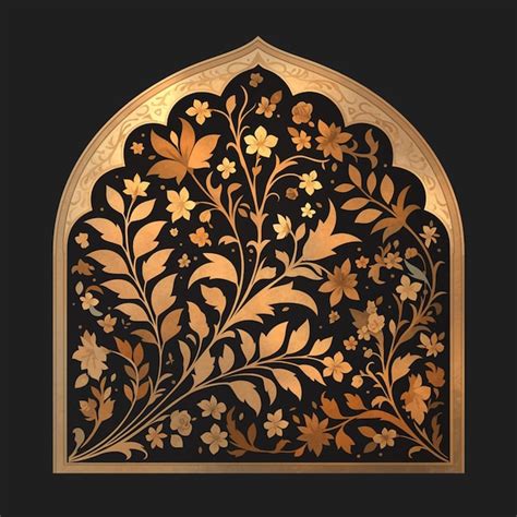 Premium Vector Ornate Floral And Scroll Patterns In Palace Rooms