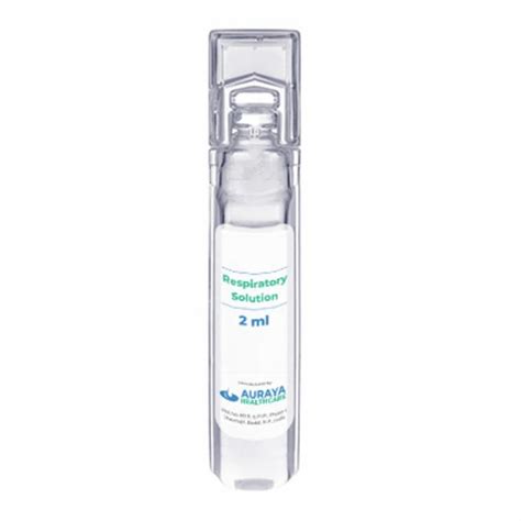 Nebulizer Respiratory Solution 2 Ml For Hospital Use At Best Price In Baddi