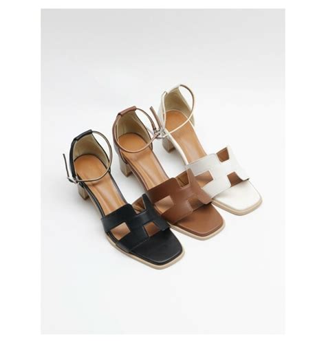 아이슈즈 여성 캐주얼 가죽 스트랩 샌들 힐 119977 티몬