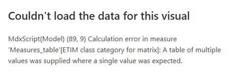 solved matrix visual hiding subtotal value for text colum
