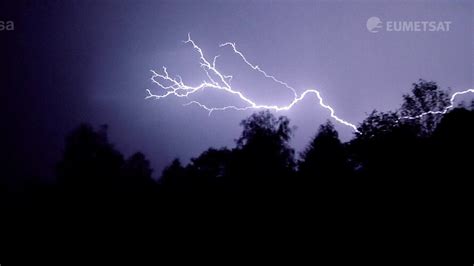 First Data From Europes Lightning Imager Space News And Blog Articles