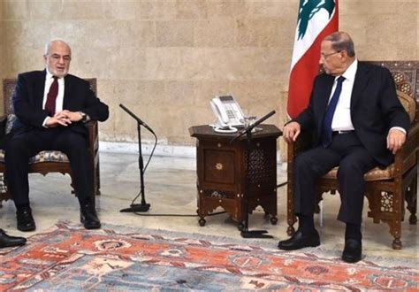 عراق دیدار ابراهیم جعفری با میشل عون مخالفت مالکی با اعمال تحریم علیه