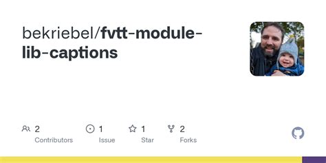 GitHub Bekriebel Fvtt Module Lib Captions