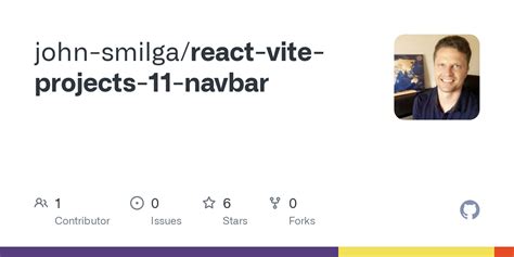 GitHub John Smilga React Vite Projects Navbar
