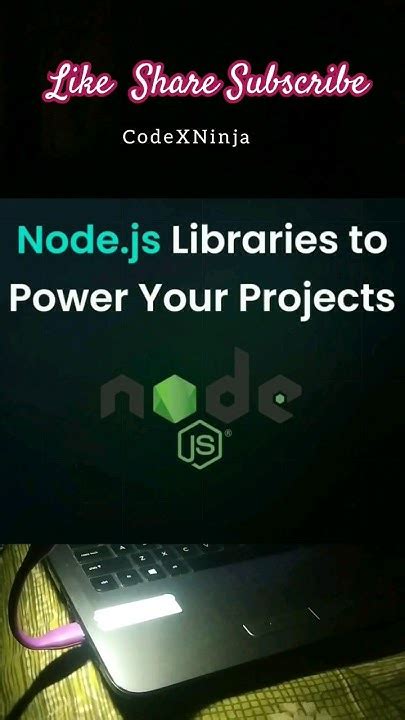 🔥nodejs Libraries To Power Your Projects Nodejs Nodejstutorial