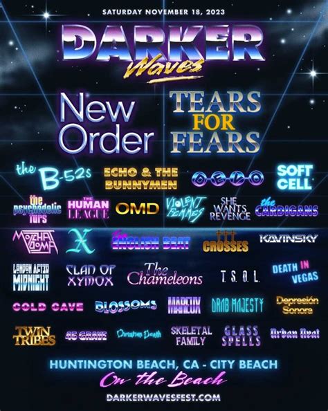 Darker Waves Fest Lineup Has Been Revealed The Heart Sounds