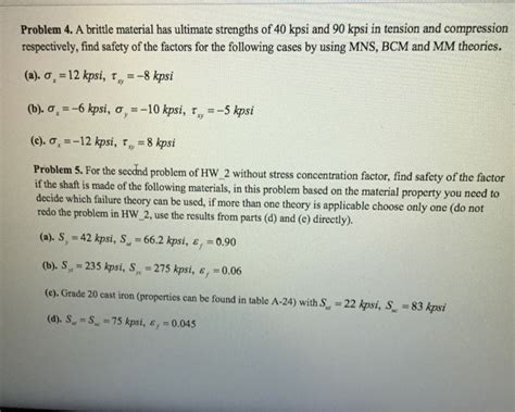 Solved Hw 3 And HW 4 Problems Problem 1 Determine The Chegg Com