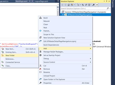Xamarin Buddy Xamarin Forms Dynamic MasterDetailPage