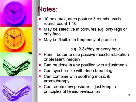 Progressive Muscle Relaxation PPT Physical Therapy Wellness